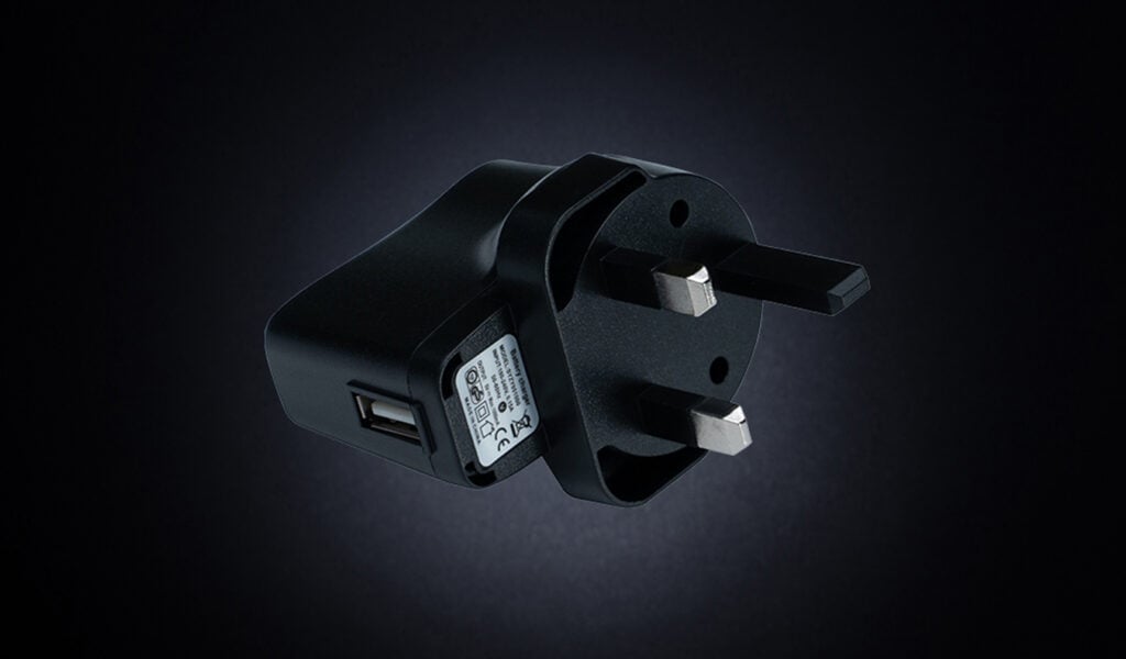 UK USB Plug for Charging USB Rechargeable LED Work Lights | Unilite